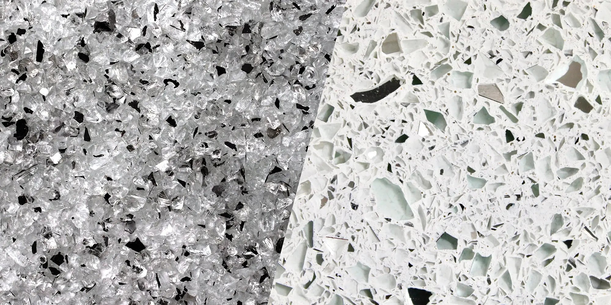 Decorative Crushed Aggregate for Concrete Mirror Glass