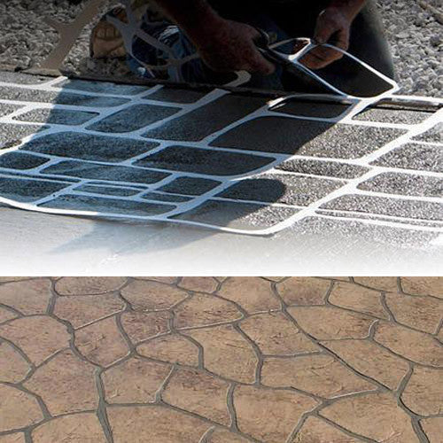 Stencil Patterns Heavy Duty Paper Stencils for Concrete and Drywall