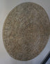 Aztec Mayan Calendar Circle Concrete Stamp Mat