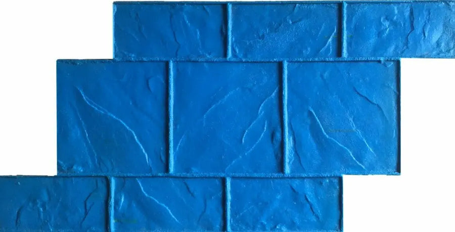 Border Concrete Stamps - Slate Running Bond