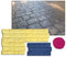 Cobble Concrete Stamps - Roman Cobble