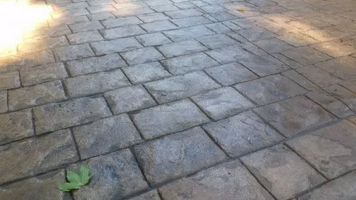 Cobble Concrete Stamps - Roman Cobble