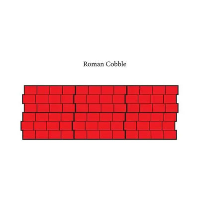 Cobble Concrete Stamps - Roman Cobble