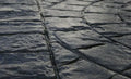 Cobble Concrete Stamps - Roman Fan