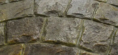 Cobble Concrete Stamps - Roman Fan