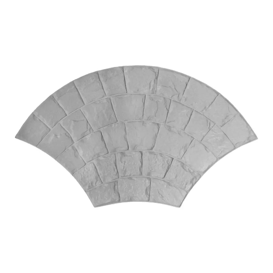 Cobble Concrete Stamps - Roman Fan