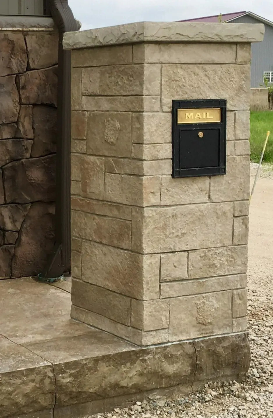 Precast Concrete Mailboxes Hampshire Mailbox Post Installation