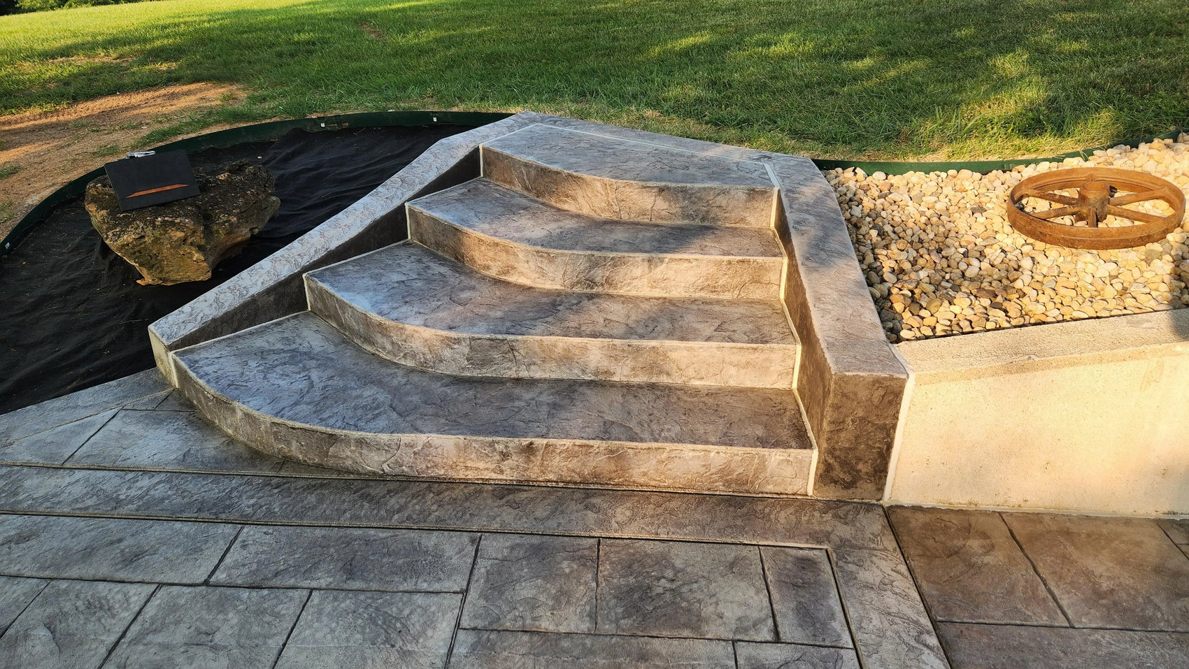 Concrete Form Liner - 8" Slate Rock