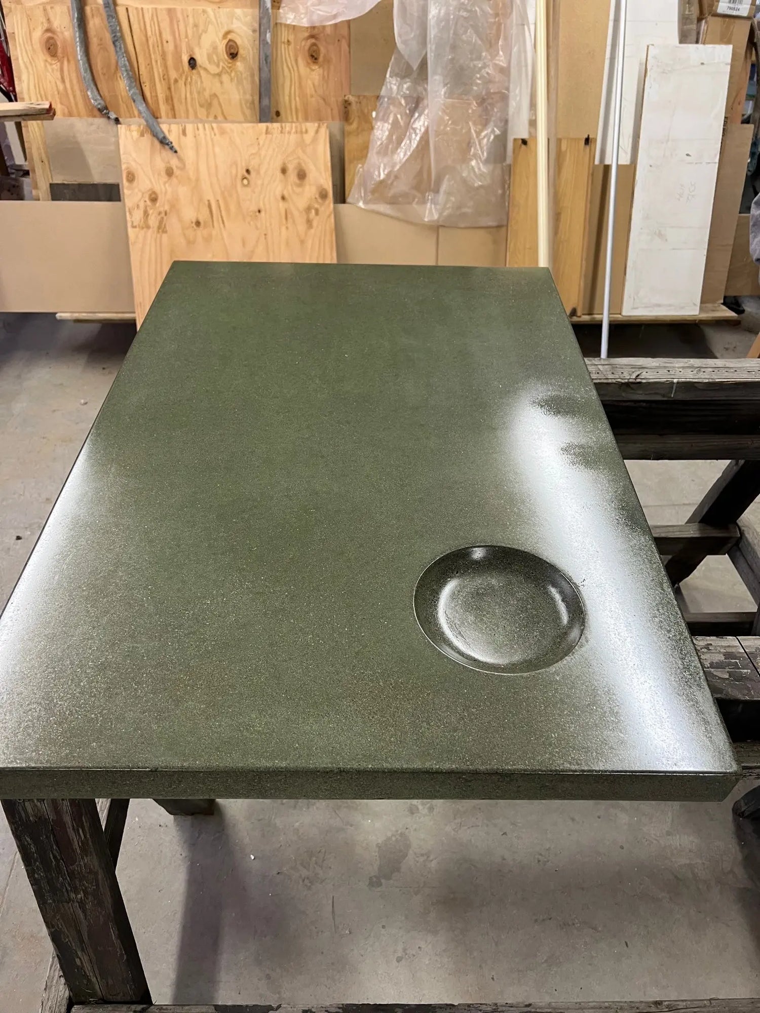 Concrete Mold, Fruit Bowl - Small Round Shallow Insert