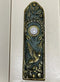 Hummingbird Narrow Doorbell - Verdigris