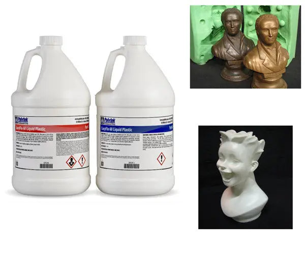 Expressions LTD Polytek Poly 75-80 Polyurethane Liquid Mold Rubber