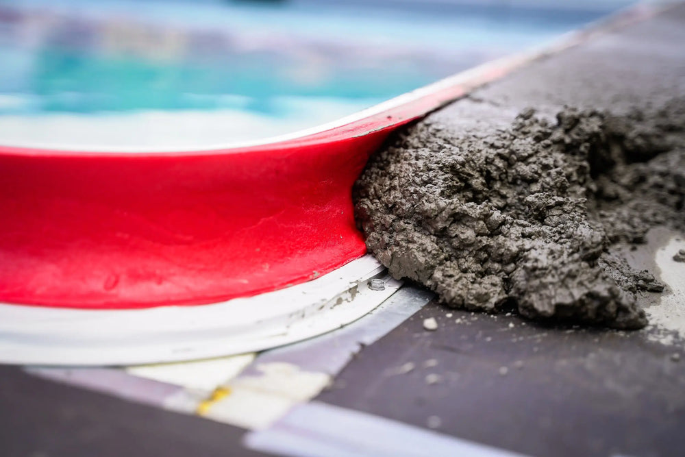 Pool Edge Forms Rubber Liners - Reusable Bendable Profiles