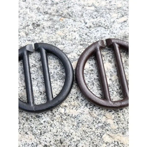 Rain Chain Cast Aluminum Zen Loops- Black