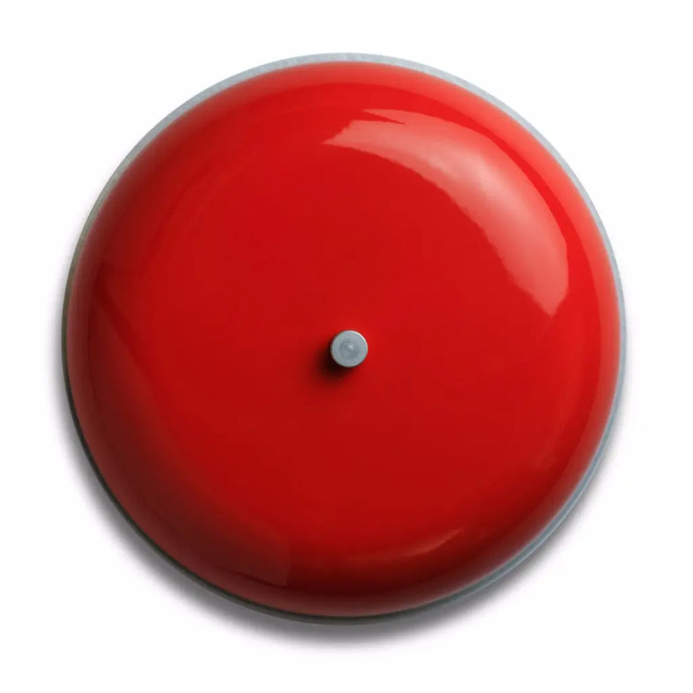 Spore Doorchime - 6" BIG RING Real Bell Chime - Tangerine