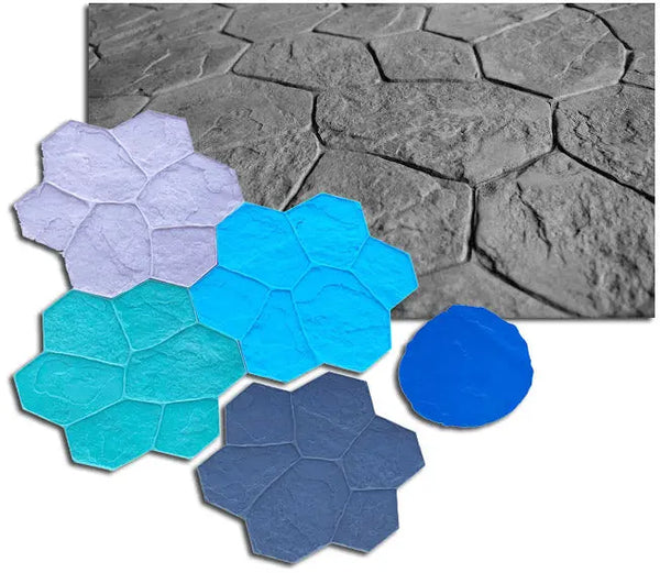 Stone Concrete Stamps - BC Random Fieldstone