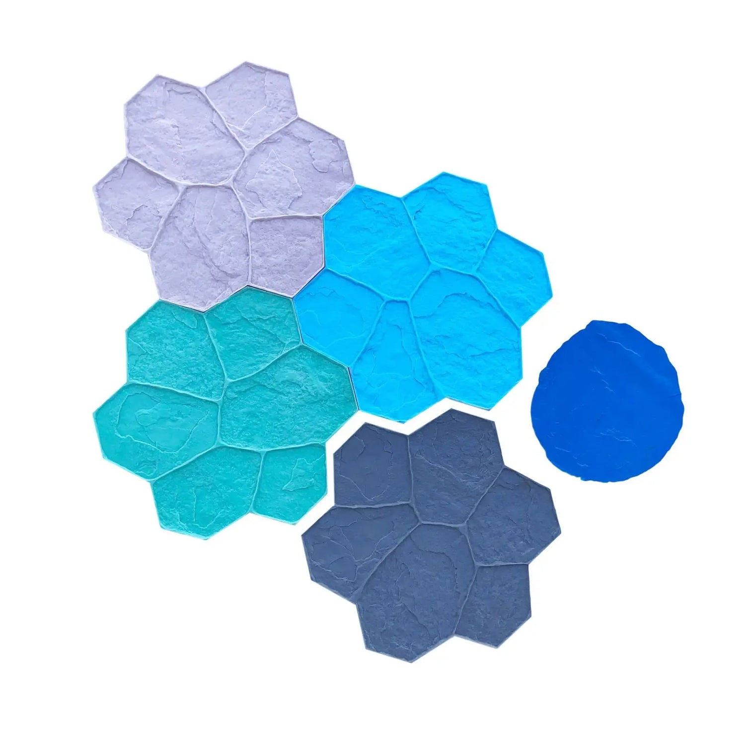 Stone Concrete Stamps - BC Random Fieldstone