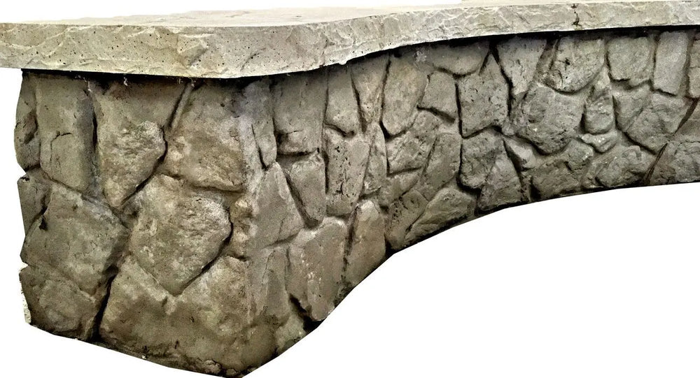 Vertical Concrete Stamp - Boulder Face