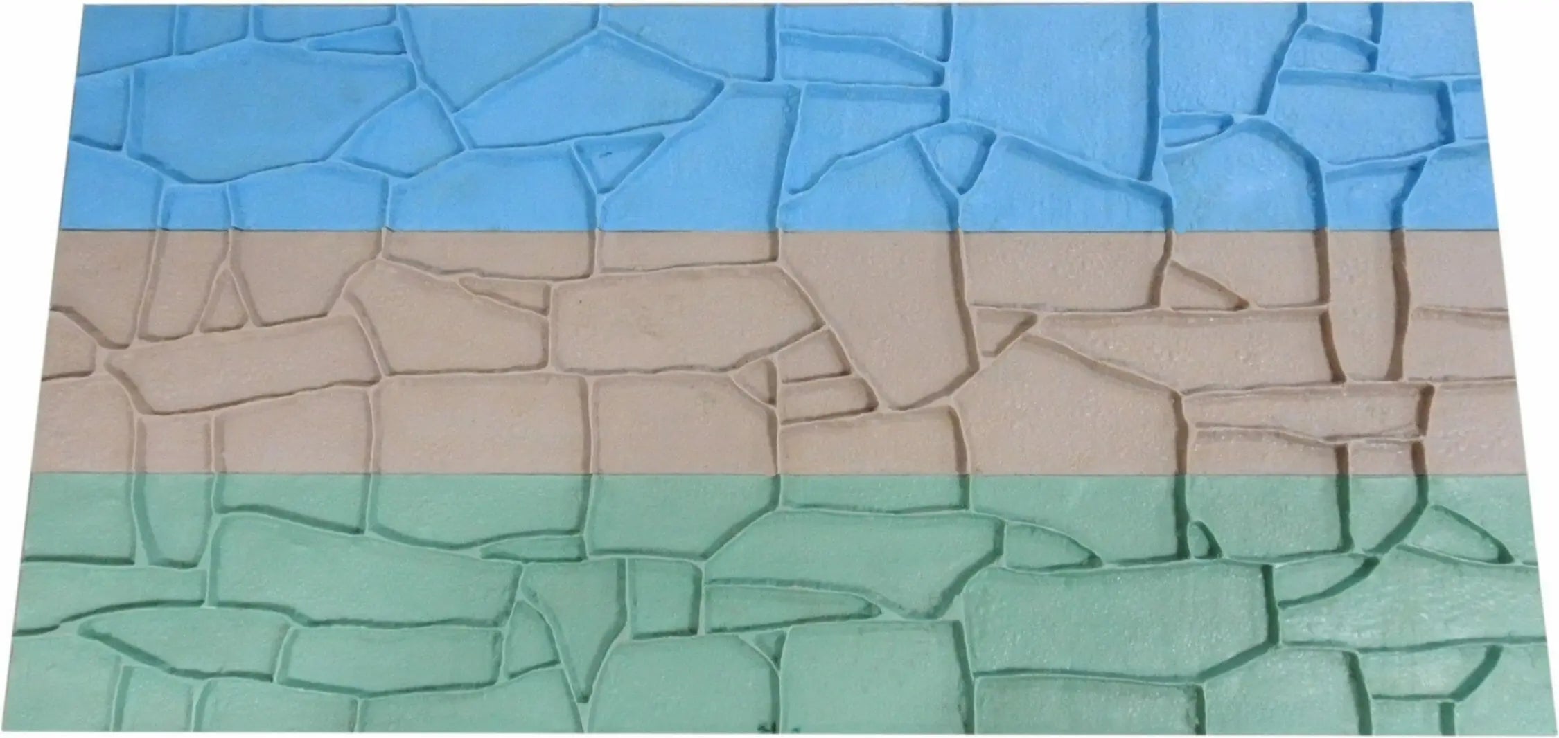 Vertical Concrete Stamp - Stone Matrix (3 Piece Stamp Set Series 2)