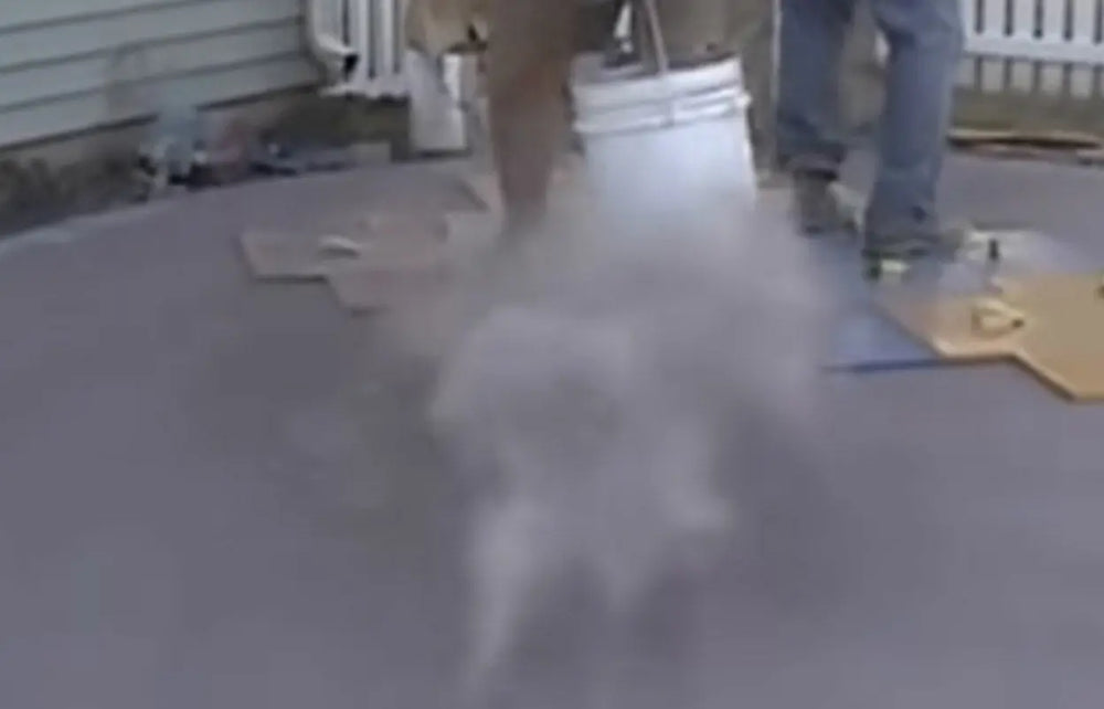 Concrete Colored Antiquing Accent Powder Release