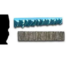 Concrete Edge Form Liner - 2" Tree Bark