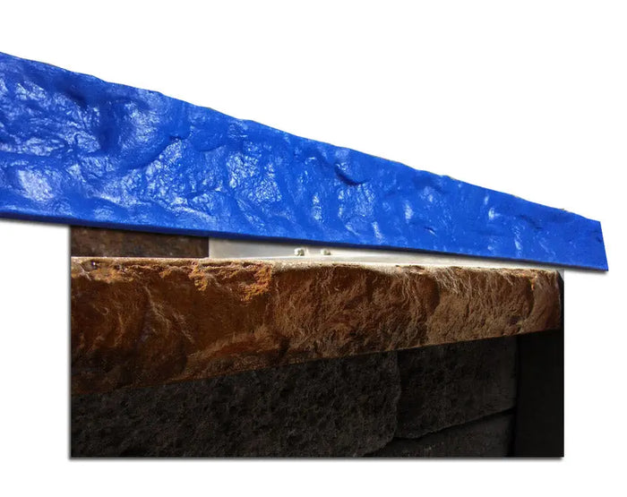 Concrete Edge Form Liner - 4" Rough Rock