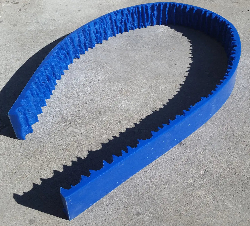 Concrete Edge Form Liner - 4" Tree Bark