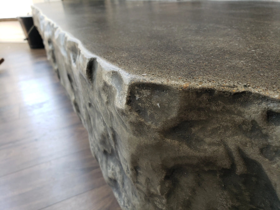 Concrete Edge Form Liner - 6" Rough Rock