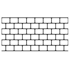 Concrete Paper Stencil - Cobblestone