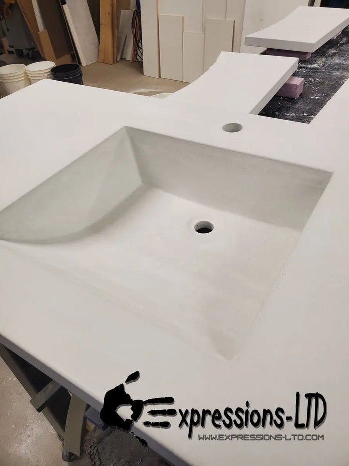 Sink Molds For Concrete Countertops and Concrete Sinks