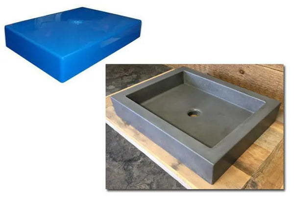 Sink Molds For Concrete Countertops and Concrete Sinks