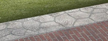 Expressions LTD Concrete Paper Stencil Pattern - 18" Flagstone Border ...