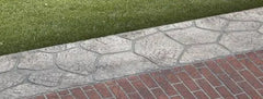 Expressions LTD Concrete Paper Stencil Pattern - 18" Flagstone Border ...