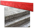 Concrete Step Insert Form Liner Web Wall Ledge Cantilever Random Stone