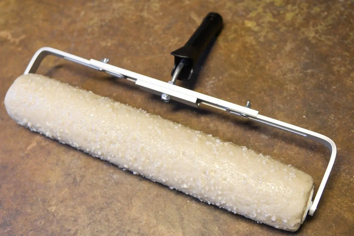 Concrete Texture Roller - 18" Seamless Pitted Stone