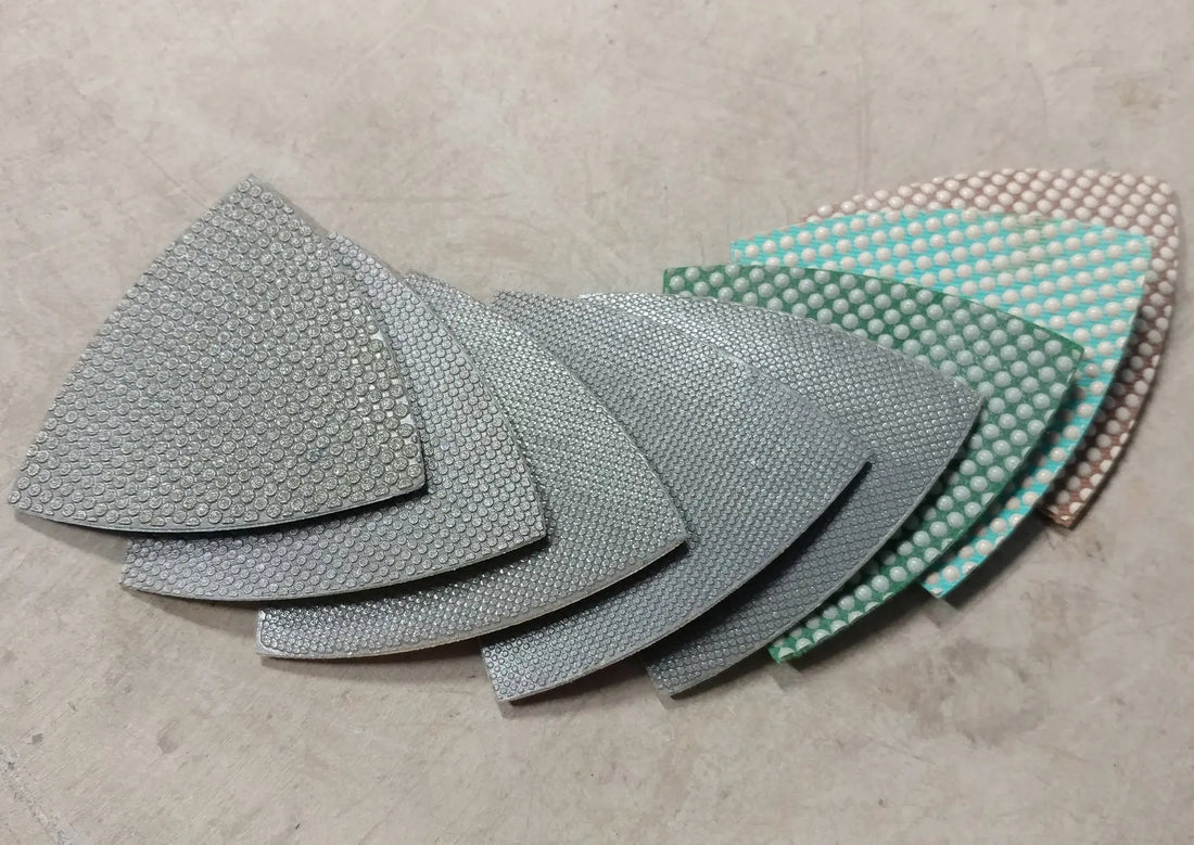 Diamond Hand Pads & Sanding Strips - Expressions-LTD