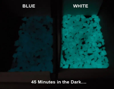 Glow In The Dark Rocks Glass Aggregate - Photoluminescent
