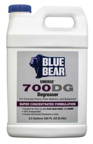Heavy Duty Degreaser Super Concentrate for Concrete, Asphalt and Metal
