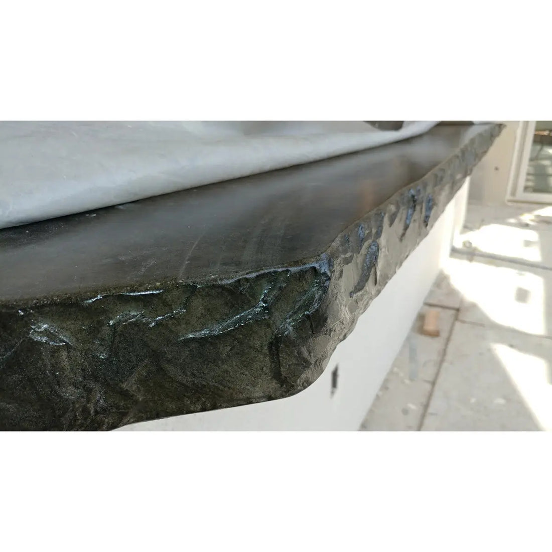 Poolform Form Liner - 3" Chiseled Slate Edge