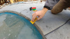 Poolform Form Liner - 3" Chiseled Slate Edge
