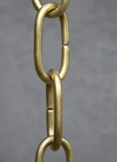 Rain Chain Large Traditional Links- Brass