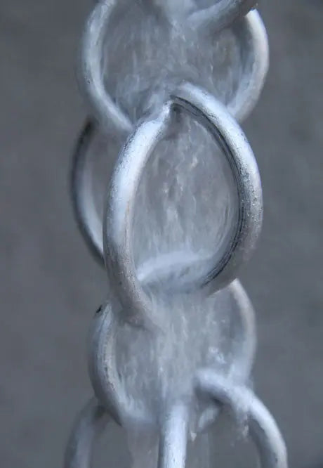 Rain Chain Double Loops - Aluminum