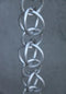 Rain Chain Double Loops - Aluminum