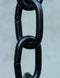 Rain Chain Large Aluminum Link- Black