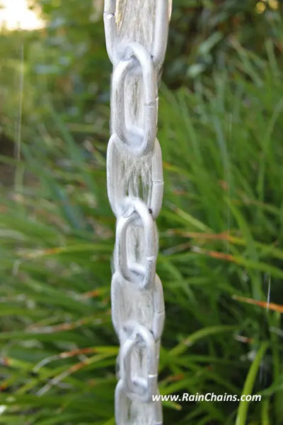 Rain Chain Large Aluminum Links, Extra Link