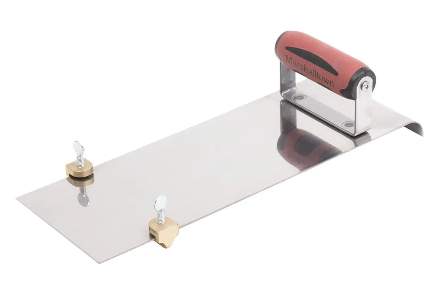 Stainless Steel Hand Edger w/ Adjustable Groover - 1/2" Edger Radius ...