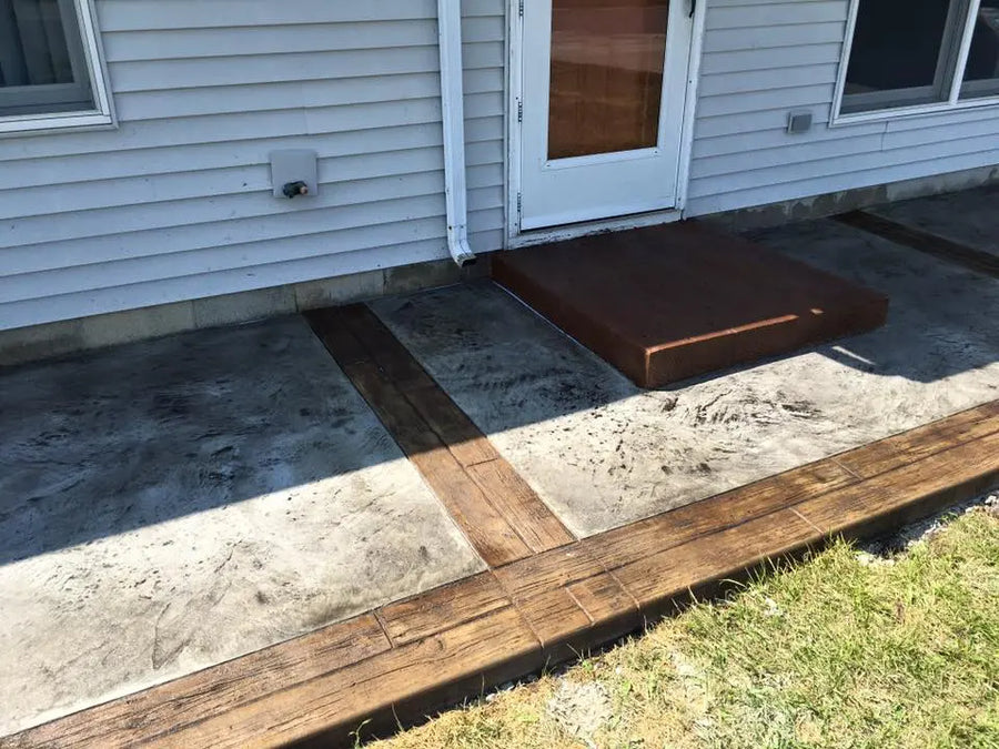 Wood Concrete Stamps - Weathered Wood Planks