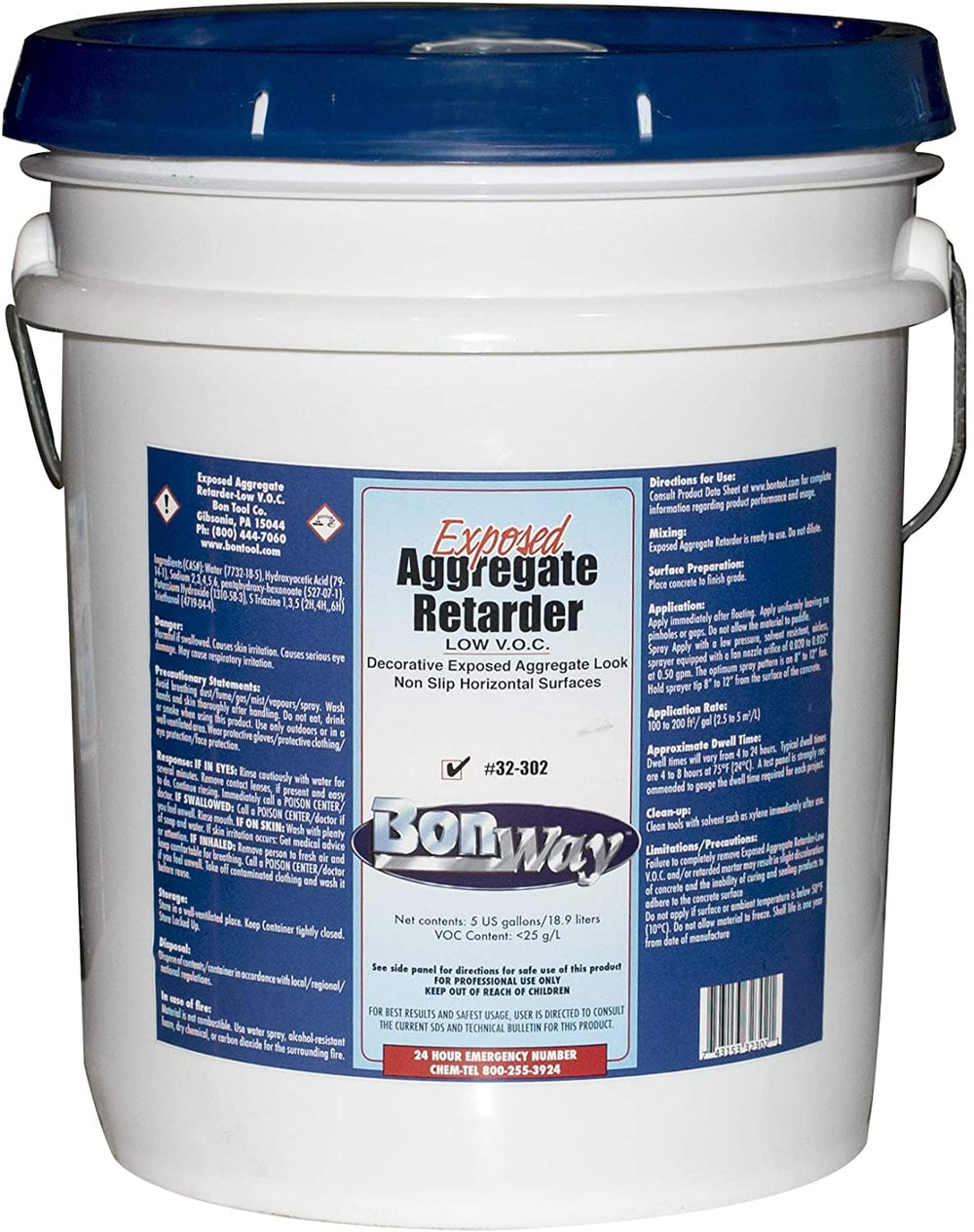 Concrete Surface Retarder for Exposed Aggregate