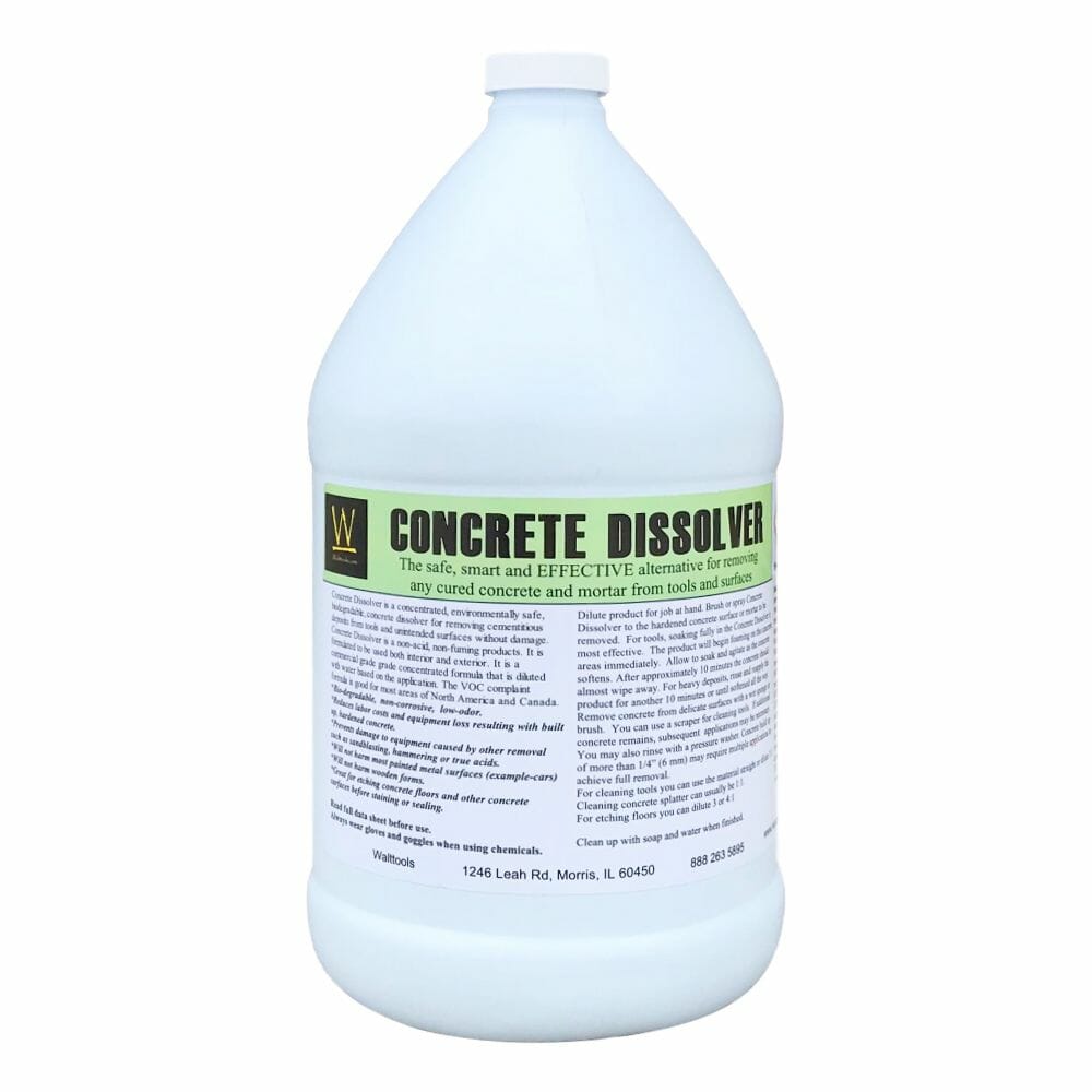Concrete Dissolver Eco Friendly Cement Remover from Tools Equipment