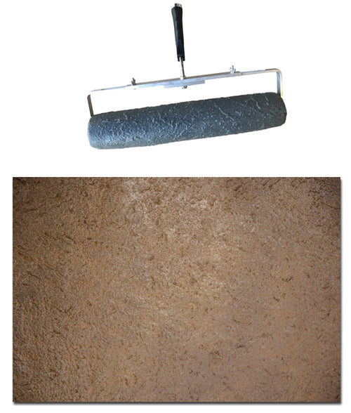 Concrete Texture Roller - 18" Seamless Travertine