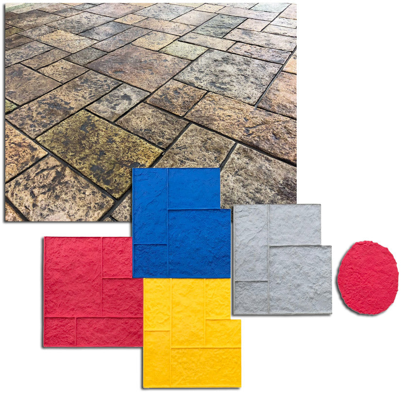 Stone Concrete Stamps - Three Rivers Ashler